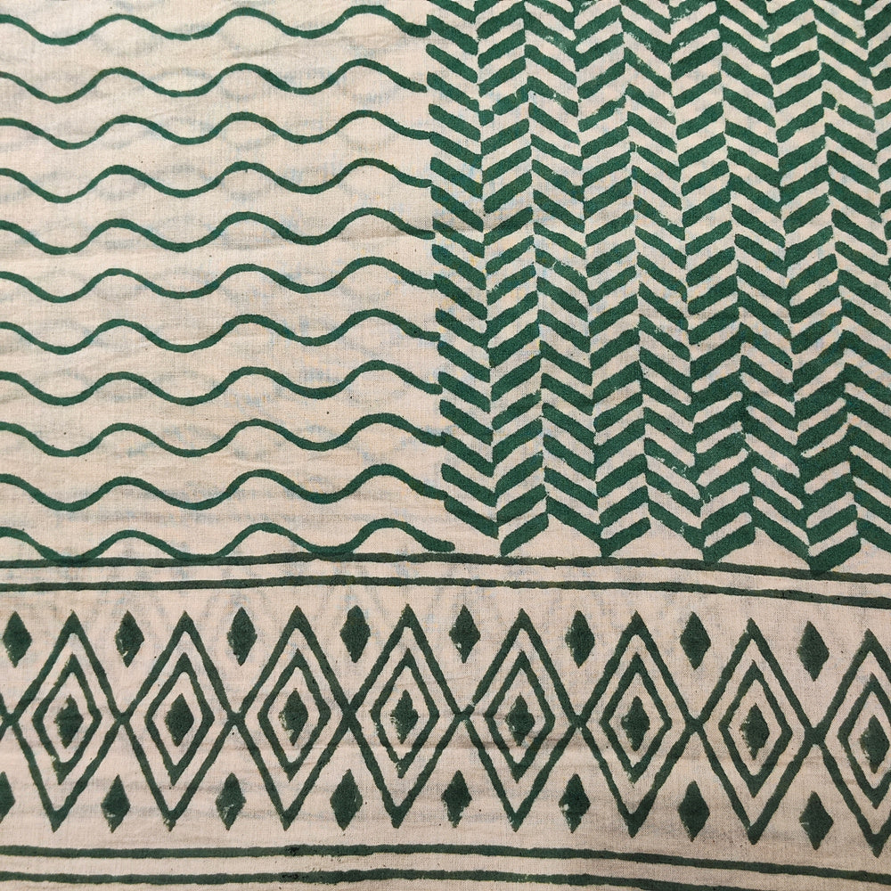 Pareo in cotone RANNU con fantasie tribali